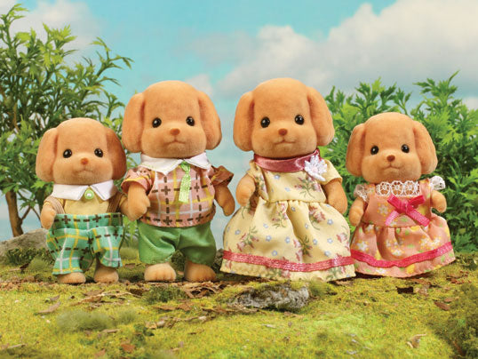Cakebread Toy Poodle Family – Sylvanian Store Keepers