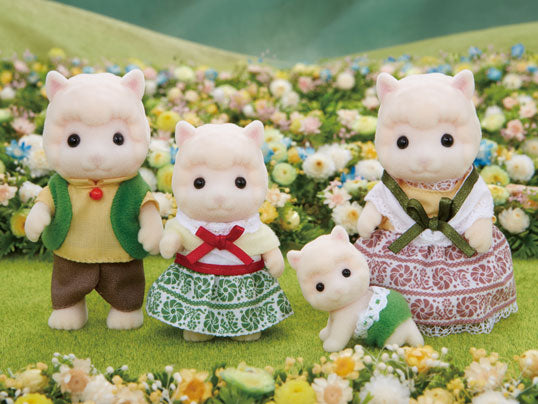 Woolly Alpaca Family – Sylvanian Store Keepers