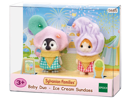Baby Duo - Ice Cream Sundaes – Sylvanian Store Keepers