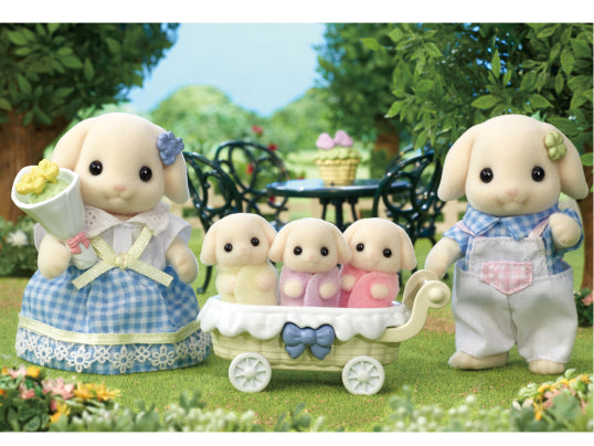 Flora Rabbit Family – Sylvanian Store Keepers